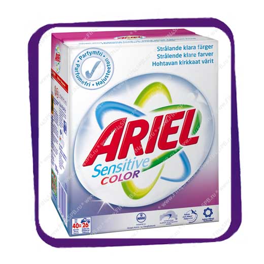 Ariel Sensitive Color 1,328 kg | Порошки для стирки белья | Купить в ...