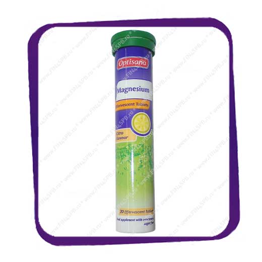 Optisana - Magnesium - Citro Flavour 20 tabs | Лекарства и витамины ...