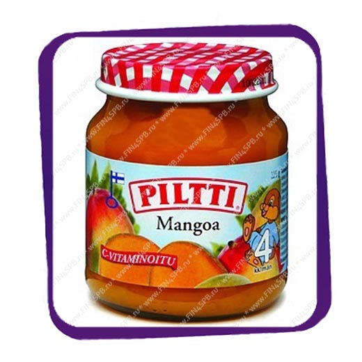 Пюре Piltti Mangoa 125g | Пюре | Купить в Санкт-Петербурге (СПб) товары ...